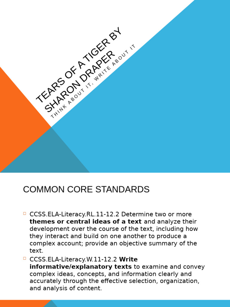 Tears of A Tiger - Journal Prompts | PDF | Human Communication ...