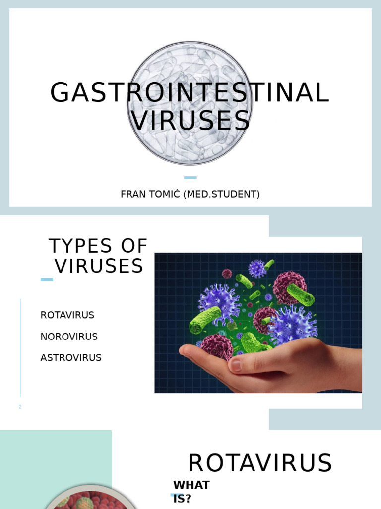 GASTROINTESTINAL VIRUSES | PDF | Infection | Virus