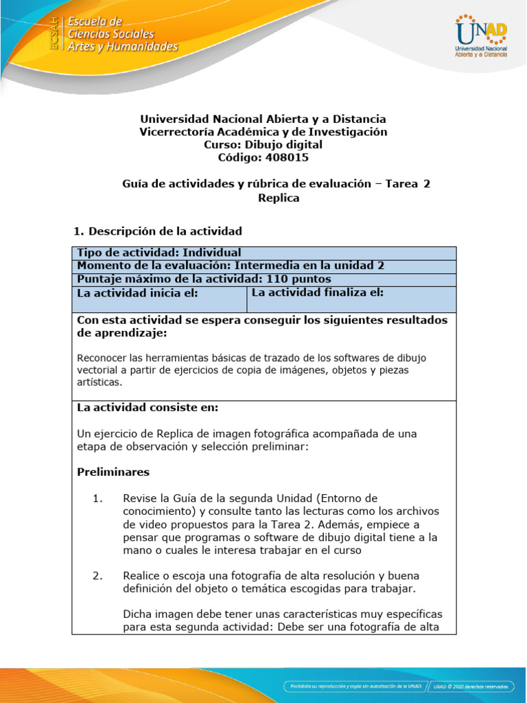 Guía de Actividades y Rúbrica de Evaluación - Unidad 2 - Tarea 2 ...