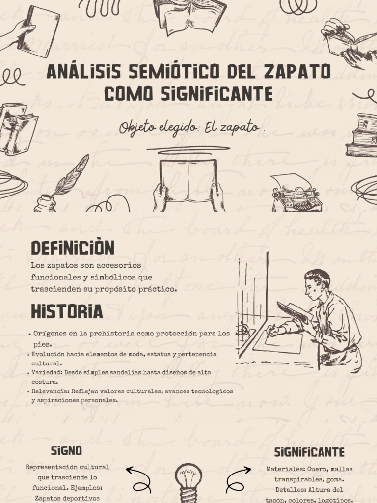 Análisis Semiótico Del Zapato Como Significante | PDF