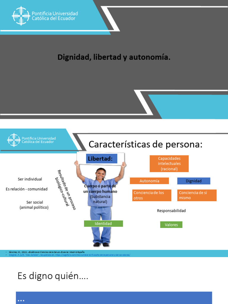 Dignidad y Autonomía Humana: Conceptos Clave | PDF | Autonomía | Dignidad