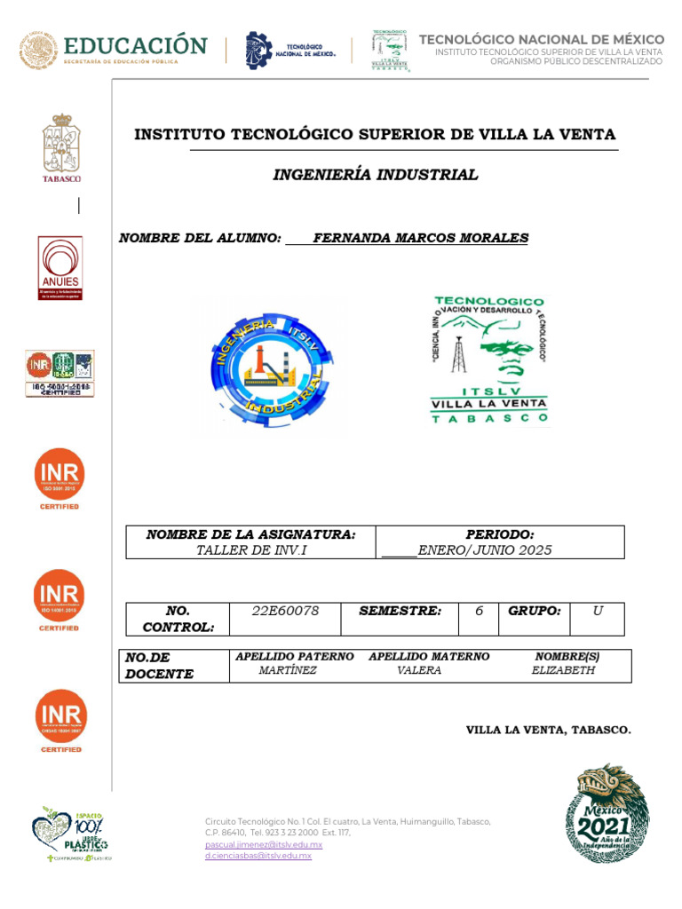 Tipos de Invs | PDF | Experimentar | Estadísticas