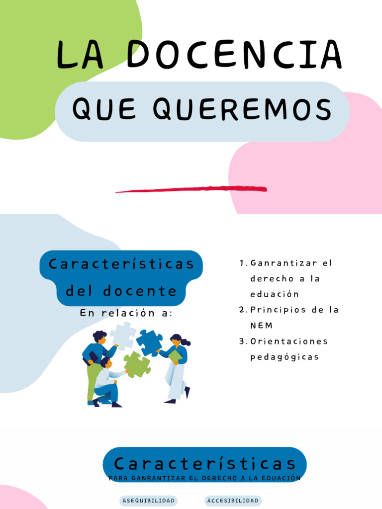 Características del Docente Inclusivo | PDF | Maestros