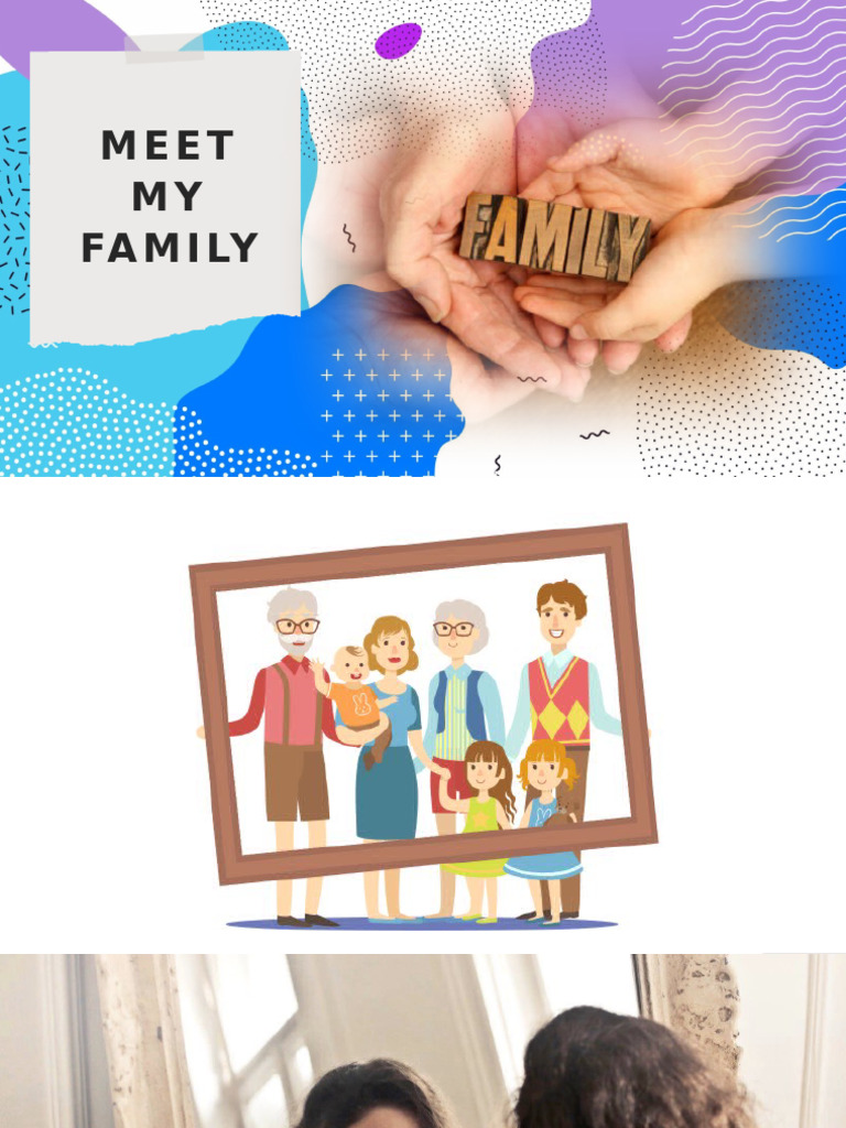 Meet My Family PPT | PDF