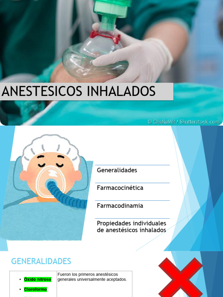 Anestesicos Inhalados | PDF | Anestesia