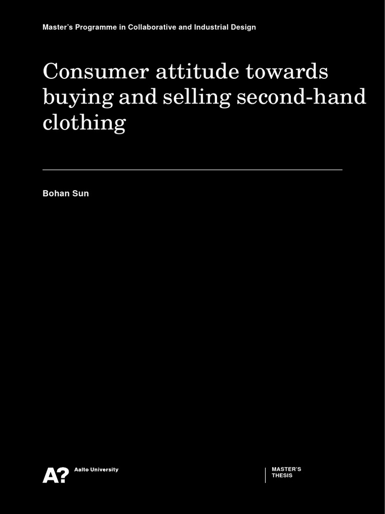 master_Sun_Bohan_2021 | PDF | Clothing | Waste Management