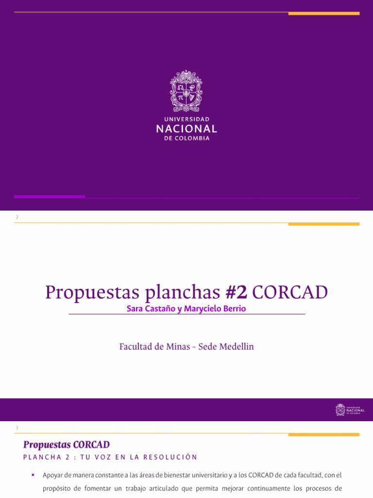 Propuestas Plancha 2 CORCAD | PDF