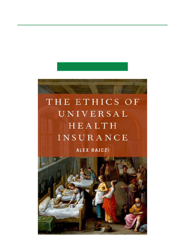 Ethics of Universal Health Insurance | PDF