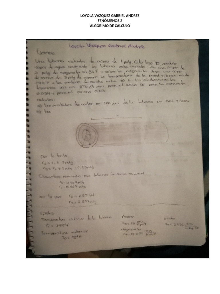 Algoritmo Fenomenos 2 | PDF