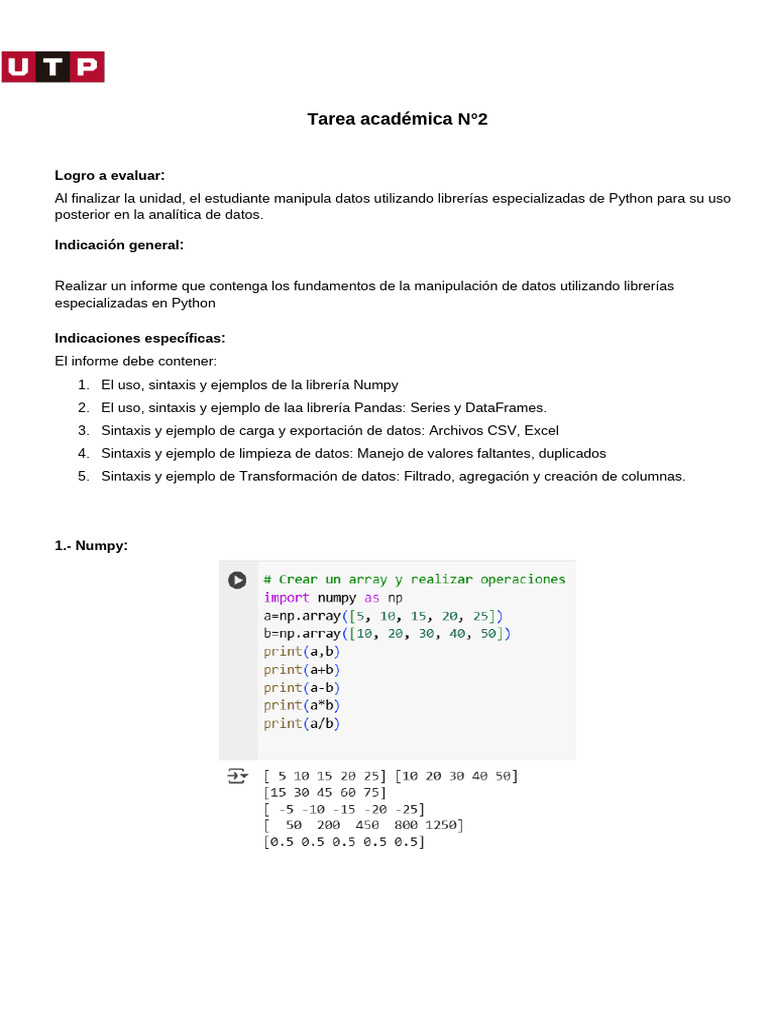 S08-Consigna TA2 Analitica de Datos | PDF