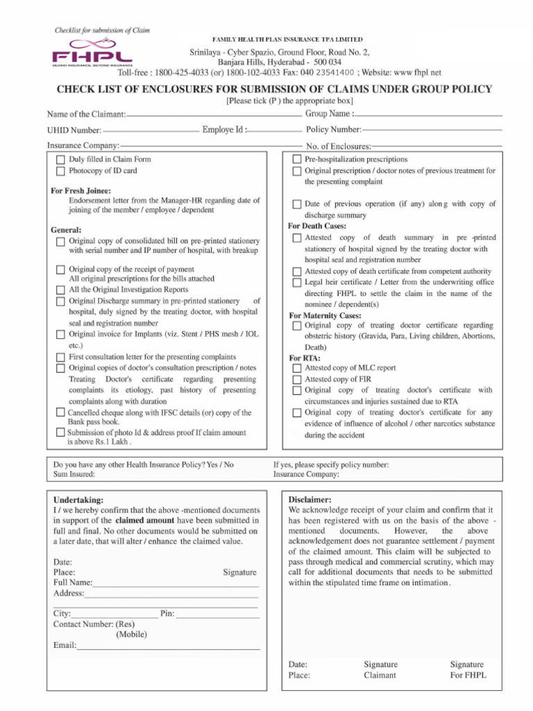 Checklist | PDF