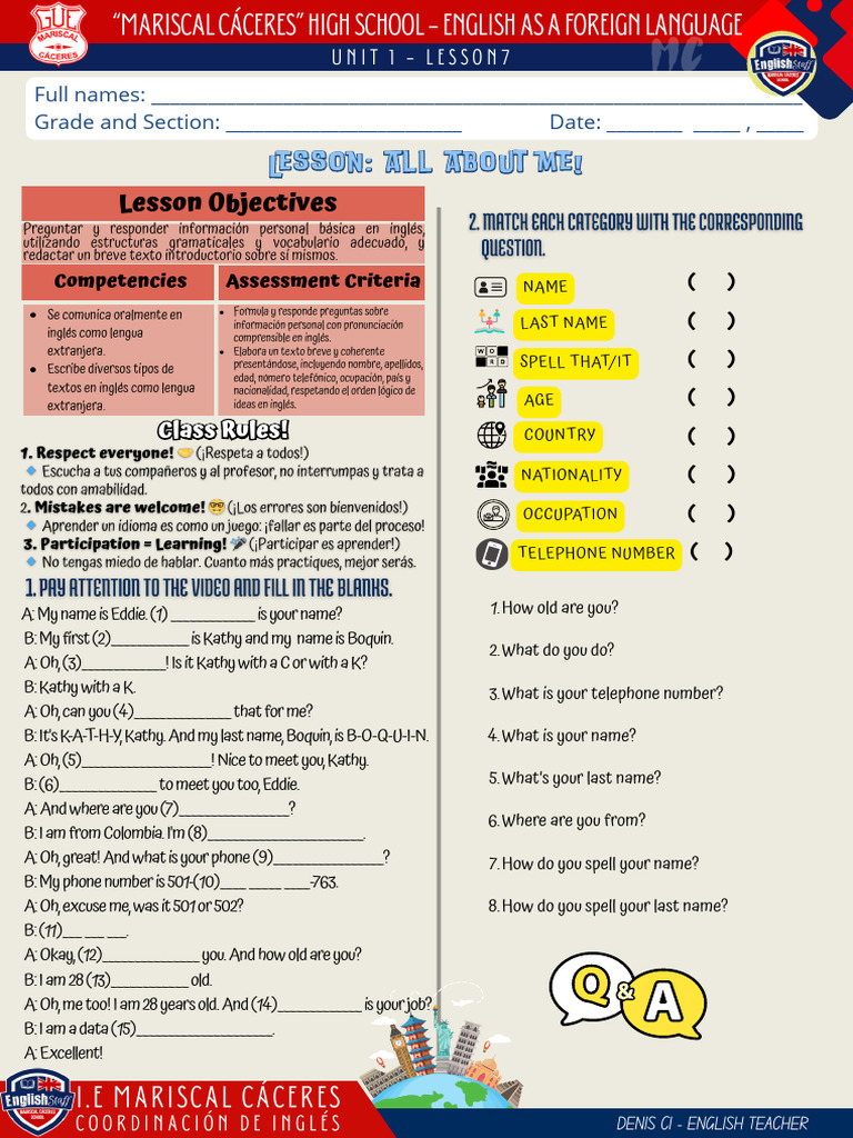 Unit 1 Lesson 7 Practice | PDF | Encodings | Numbers