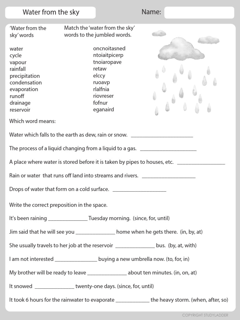 Studyladder+ +Water+From+the+Sky | PDF