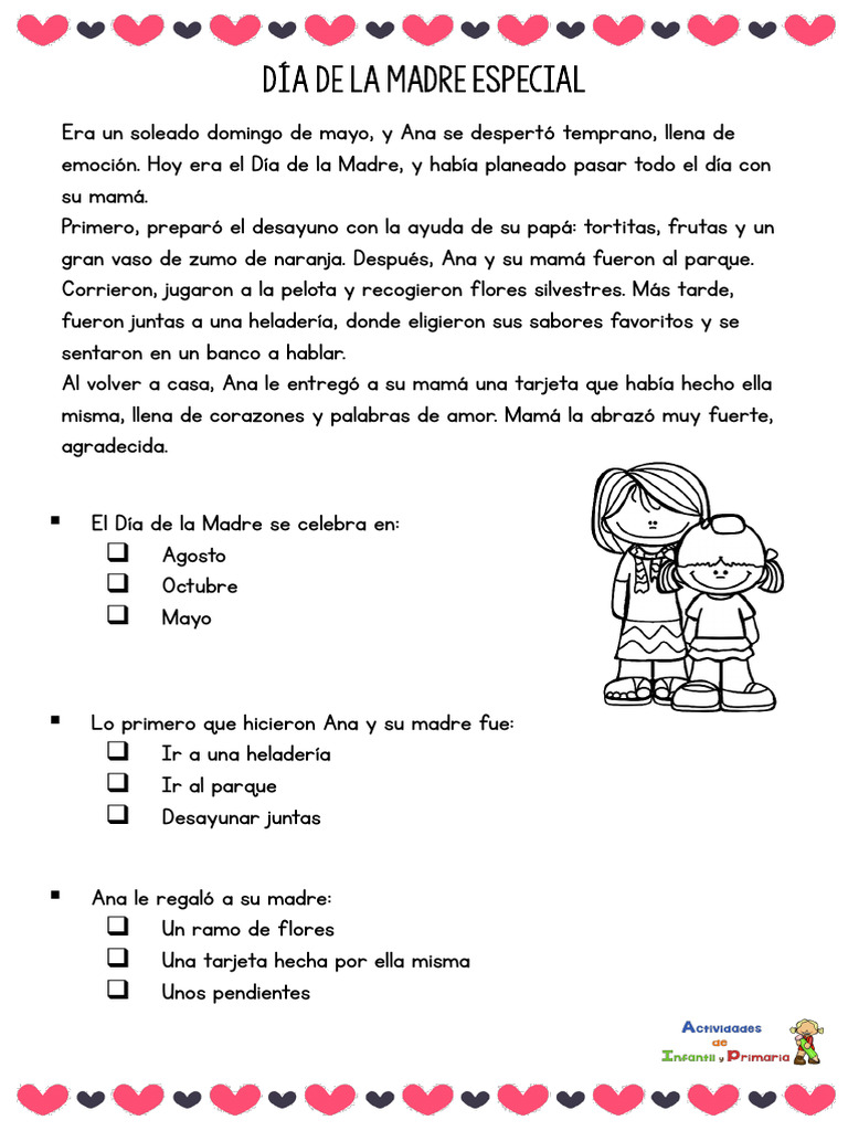 Lecturitas Por El Dia de La Madre | PDF