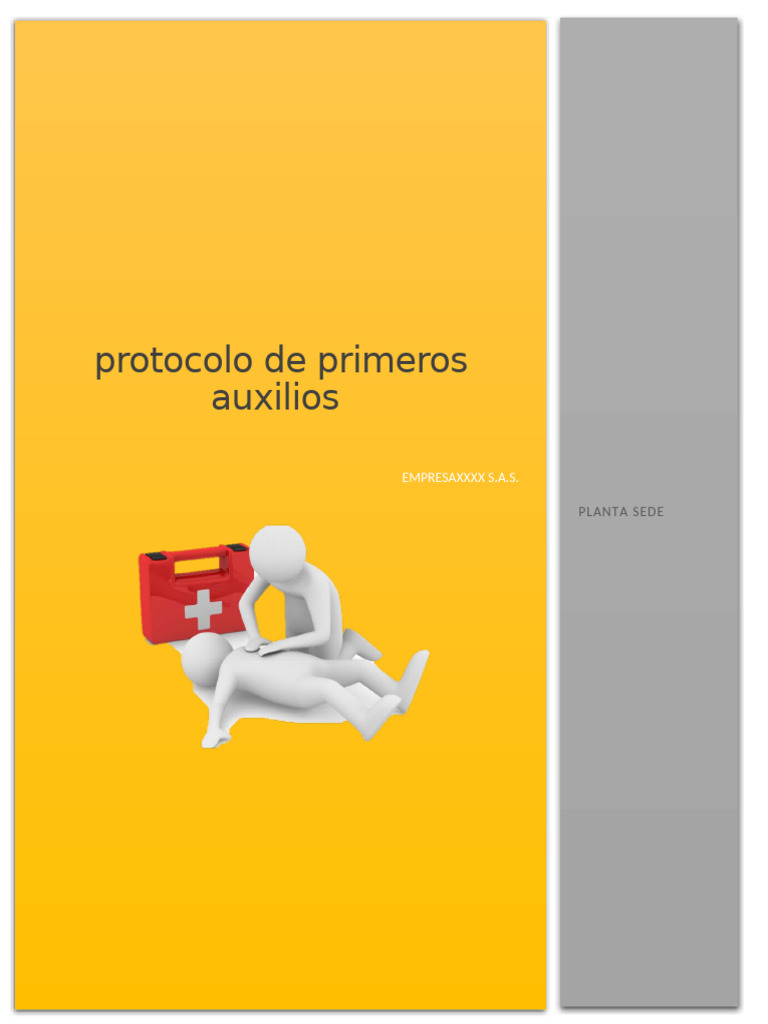 Protocolo de Primeros Auxilios PROCEMCOL | PDF | Respiración | Legumbres