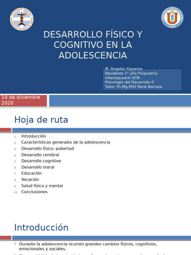 Desarrollo físico y cognitivo en la Adolescencia | PDF | Cerebro | Adolescencia