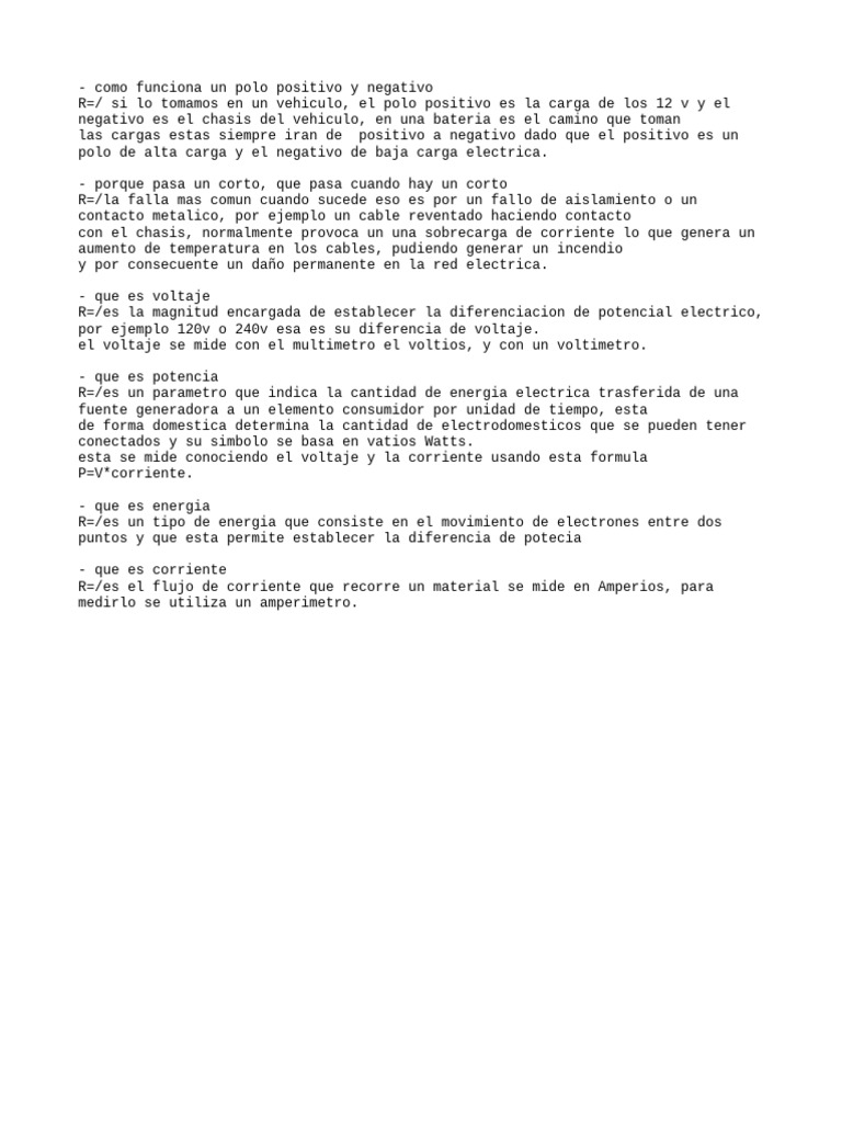 Preguntas, Repaselas Carechimba | PDF