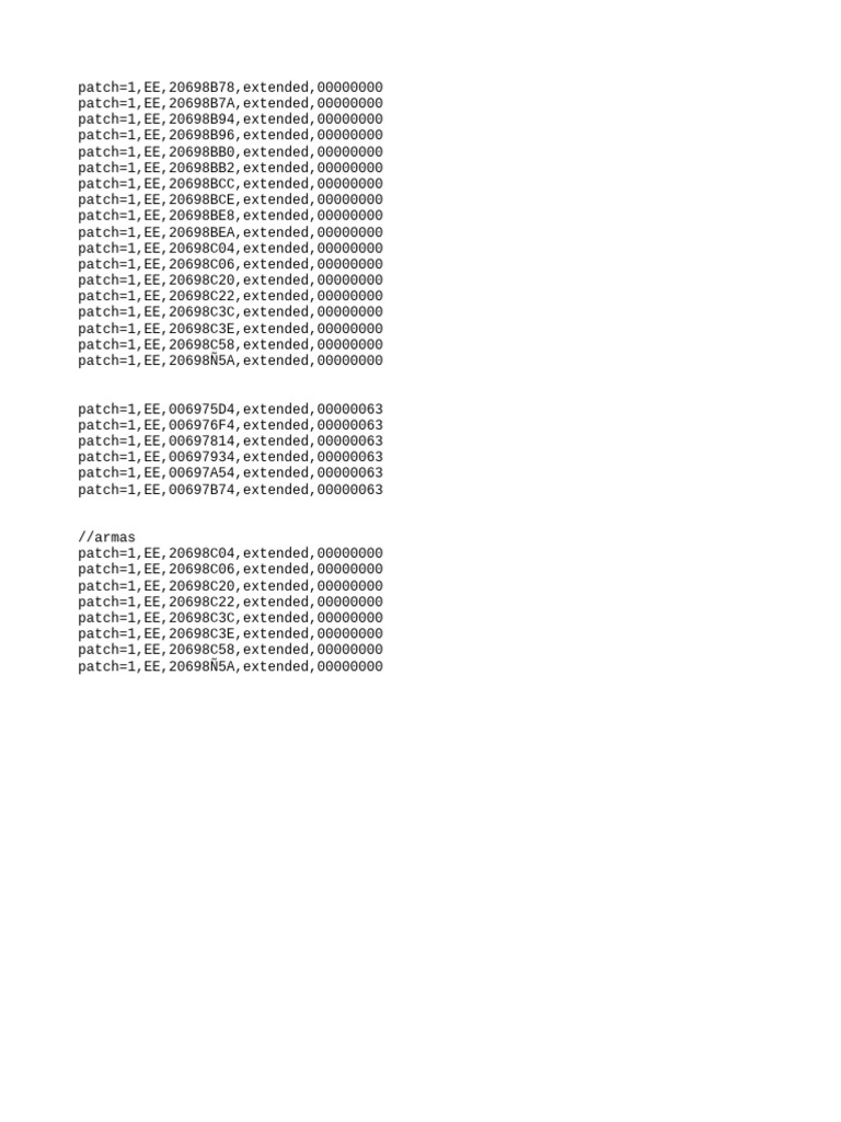 Codigo Do LV 1 | PDF