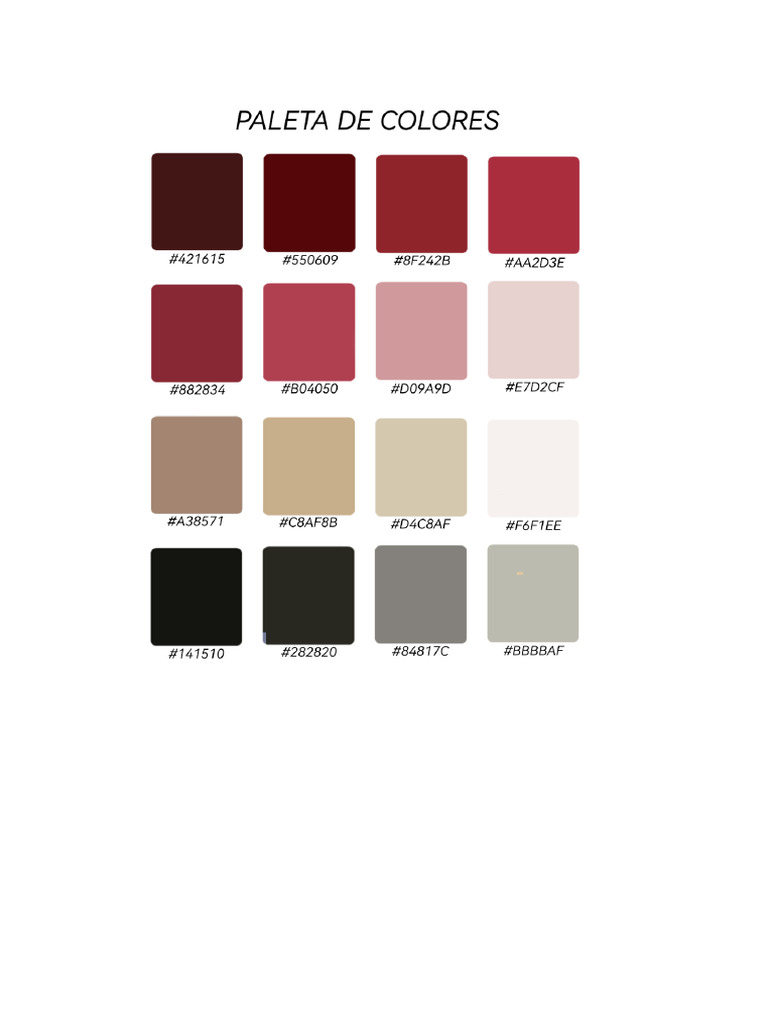Paleta de Color #4 | PDF