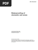 AS 4654.1-2012 Waterproofing Membranes Part 1 | PDF | Building ...