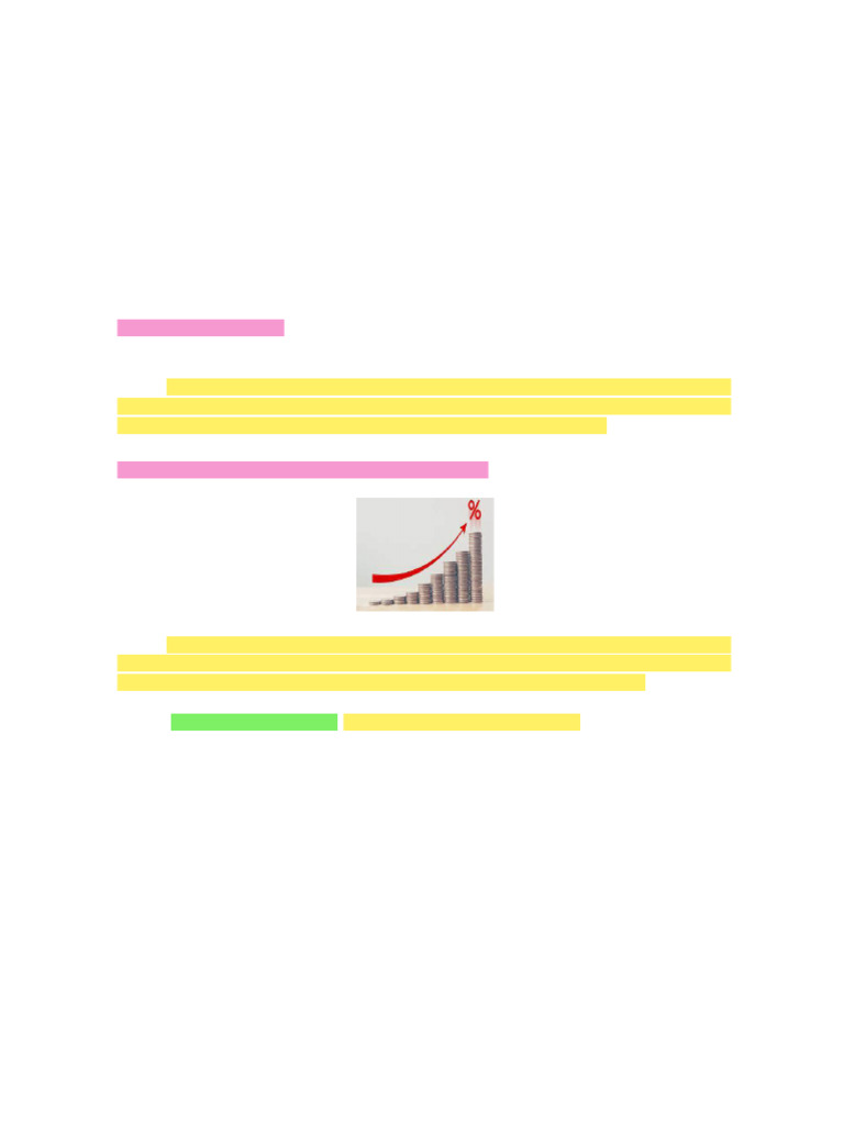 Què Es La in Flación | PDF | Interés | Tasas de interés