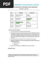 UTECH SCIT Computer Science Module Selection Guide | PDF | Computer ...
