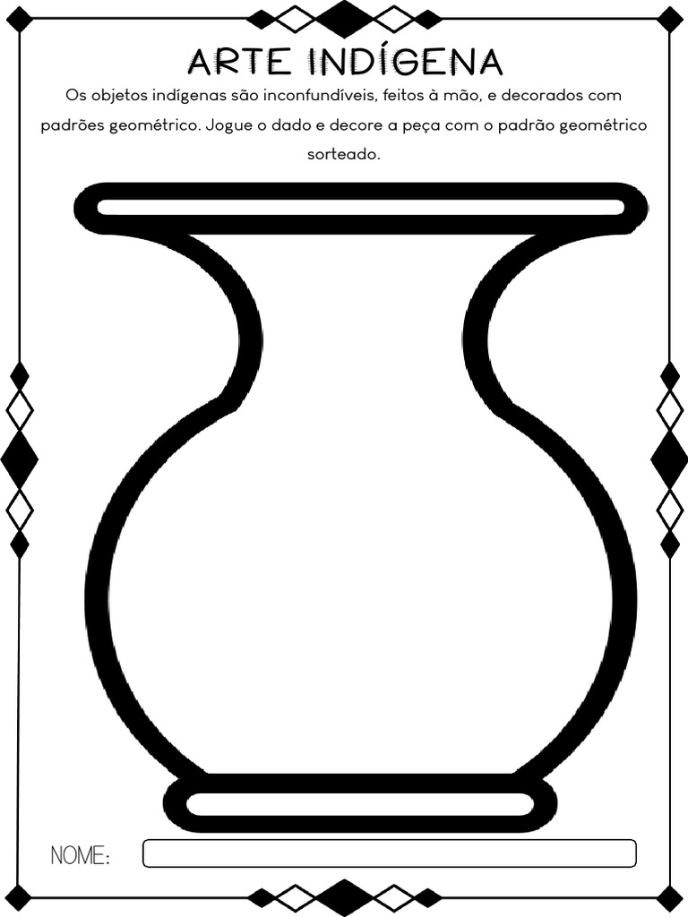 Grafismo Indígena em Arte Manual | PDF