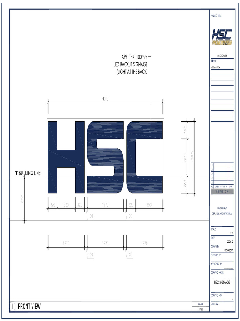 HSC 310 LOGO SIGNAGE STRAIGHT VERSION | PDF