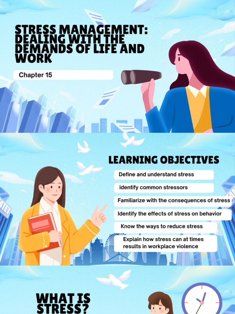 Stress Management Dealing With The Demands of Life and Work | PDF
