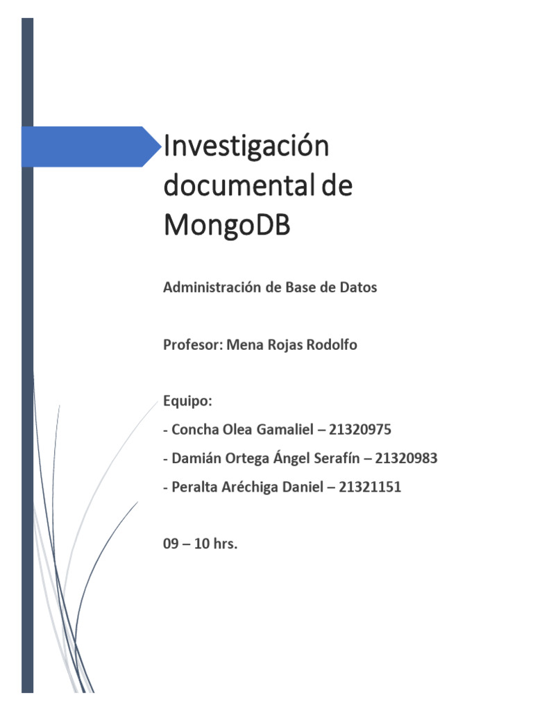 Instalación MongoDB | PDF | Mongo Db | Computación de 64 bits