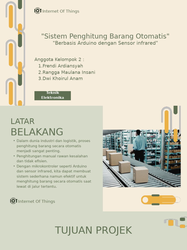 Sistem Penghitung Barang Otomatis Berbasis Arduino Dengan Sensor IR | PDF