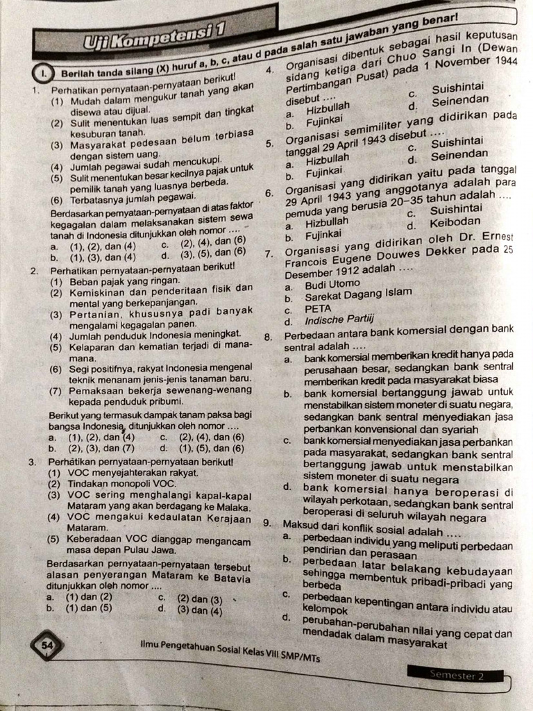 bahan soal LKS | PDF