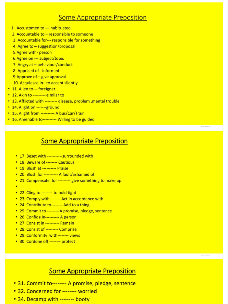 Some Appropriate Preposition (Autosaved) | PDF