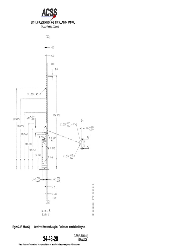 TCAS 2000 Part 2 | PDF | Electrical Connector | Transponder (Aeronautics)