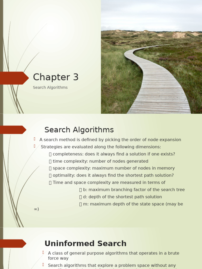 3-Search Algorithms | PDF | Time Complexity | Algorithms And Data Structures
