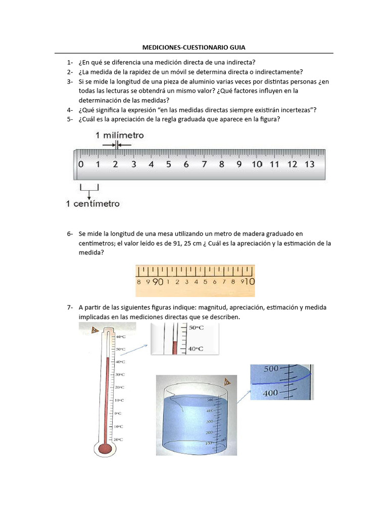 MEDICIONES-Guìa | PDF