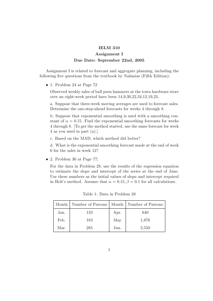 Assignment 1 Pdf Statistical Theory Statistical Analysis