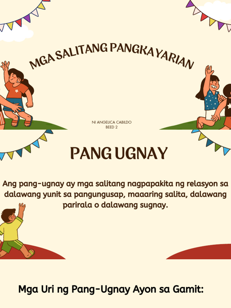 Mga Salitang Pangkayarian PDF | PDF
