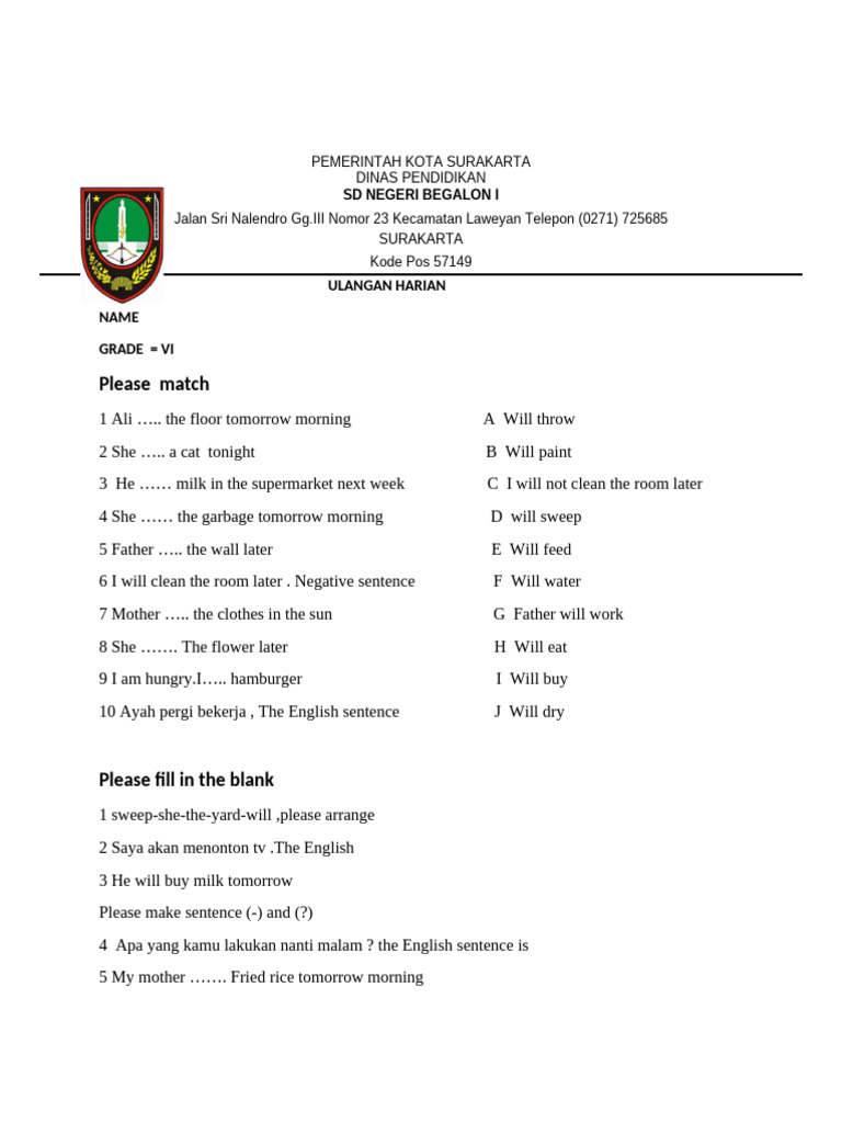 Uh Grade 4,5,6 Semester 2 | PDF