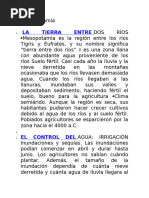 Agricultura en la Antigua Mesopotamia | PDF | Agricultura | Mesopotamia