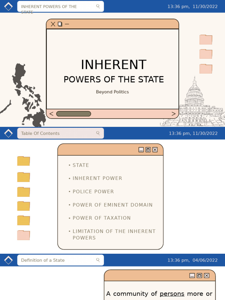RPH Topic 10 Inherent Powers of The State | PDF | Police Power (United ...