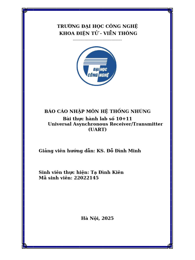 Báo Cáo TH C Hành Lab10+11 | PDF