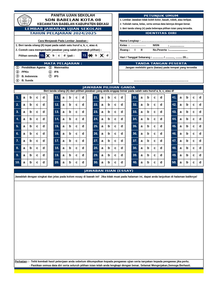 Ljk Us 2025 Baru | PDF