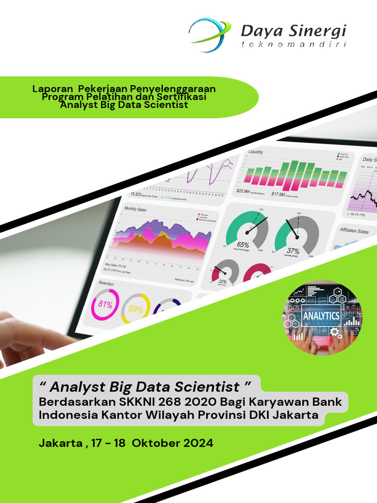 Laporan Pelatihan Big Data Scientist Bank Indonesia - 2024 - F | PDF