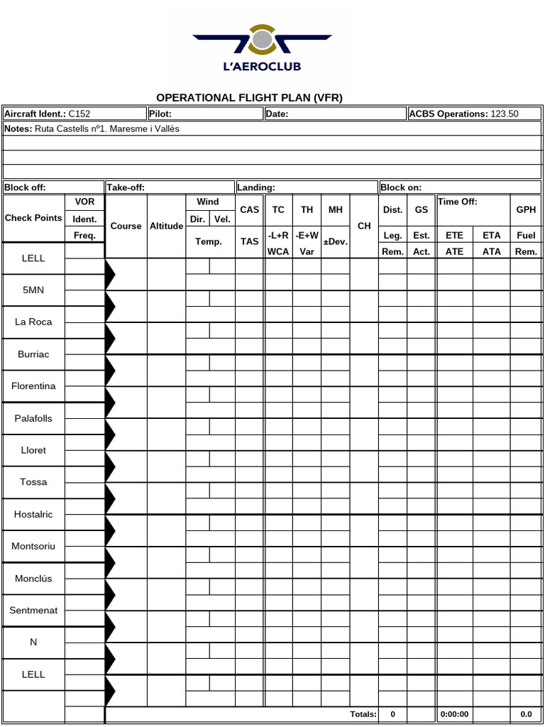 Ruta 1_Routing waypoint | PDF