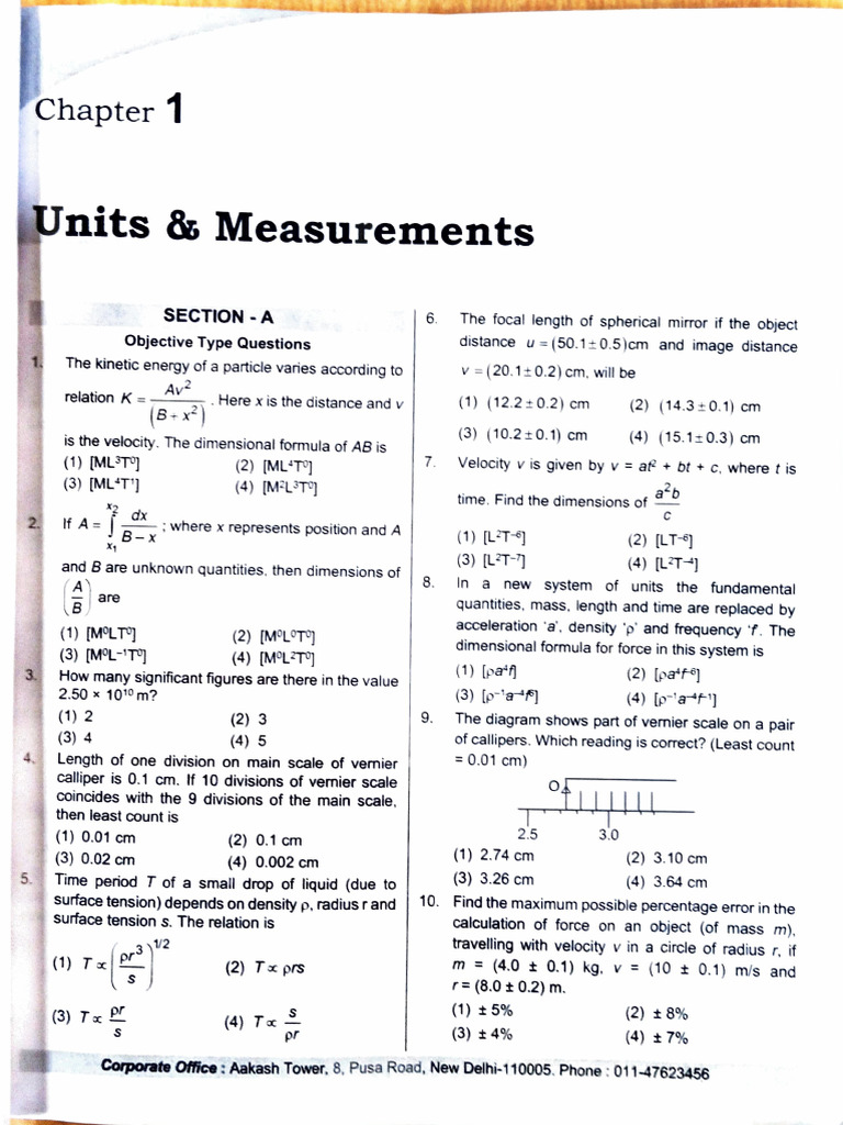 Momentum Physics Units and Measurements | PDF | Momentum | Significant ...