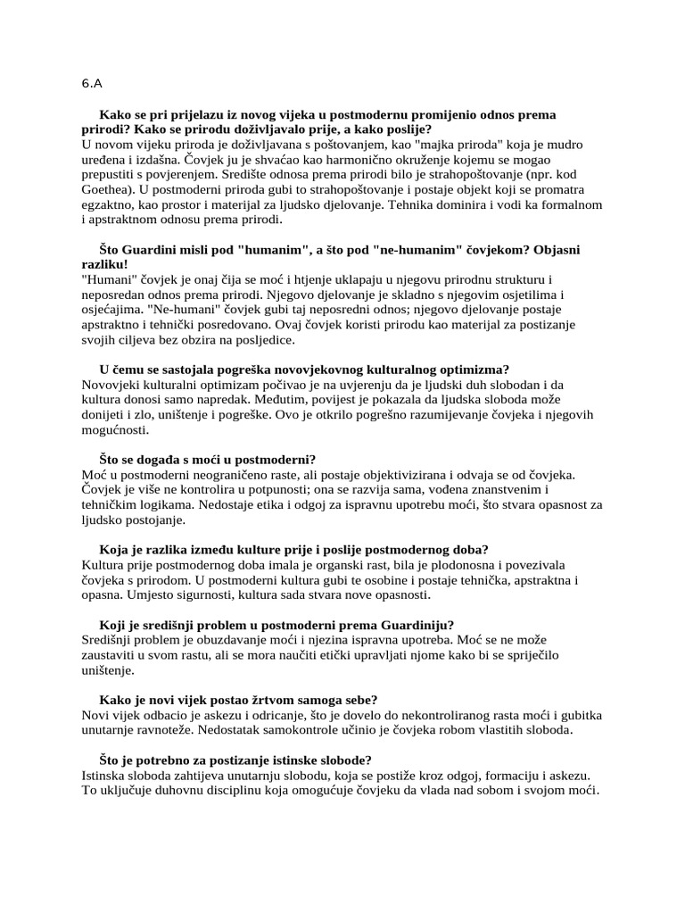 Rađa Odgovori | PDF