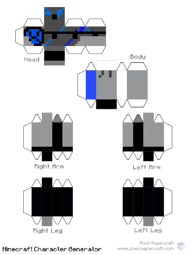 Minecraft Character-2 | PDF
