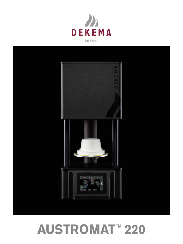DEKEMA AUSTROMAT 220 Overview | PDF | Thermocouple | Usb