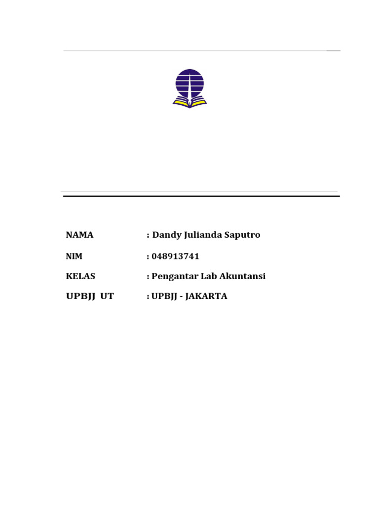 Tugas 4 - Ayat Jurnal Penyesuaian - Dandy Julianda Saputro (048913741) Revisi | PDF